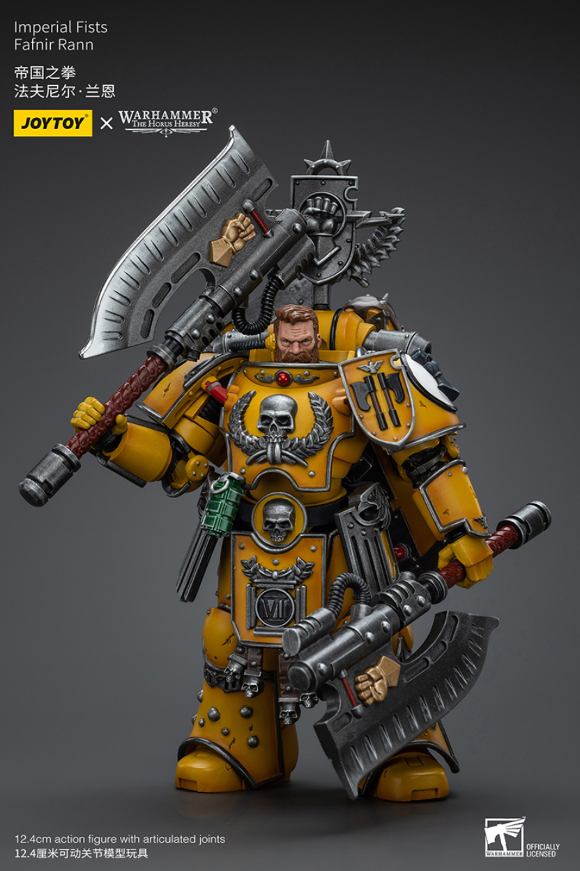 Фигурка JOYTOY "Warhammer 40000", Imperial Fists, Fafnir Rann, ПВХ, 12,4 см