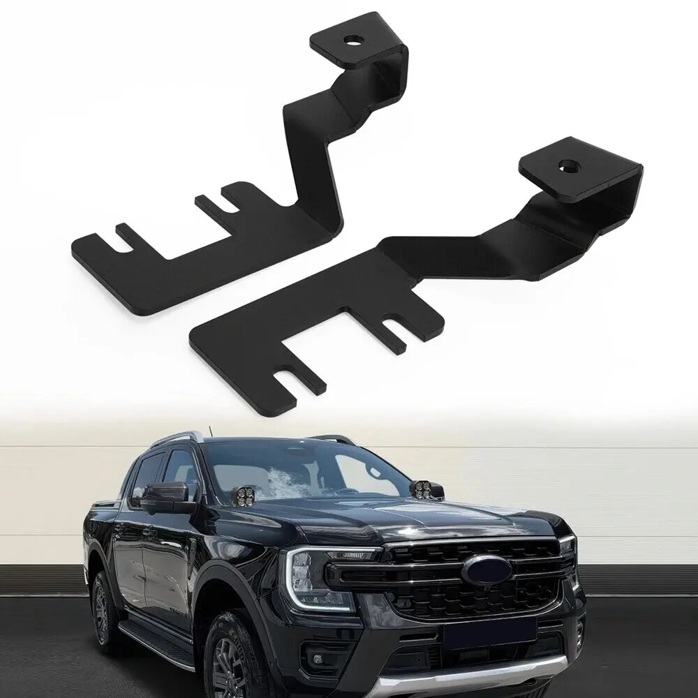 Кронштейны Для Крепления Светодиодных Рабочих Фар На Капот Ford Ranger 2023-2026, Совместимые Со Светодиодными Фарами