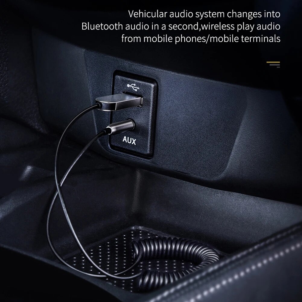 Bluetooth-адаптер AUX для автомобиля
