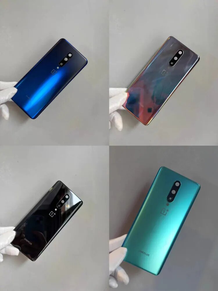 Задняя крышка смартфона OnePlus 8 (стеклянная задняя крышка) Цвет: черный