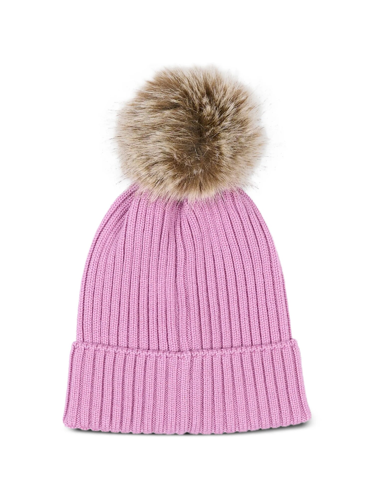 Шапка Moncler для девочек, размер 6 лет, coral pink — фото 1