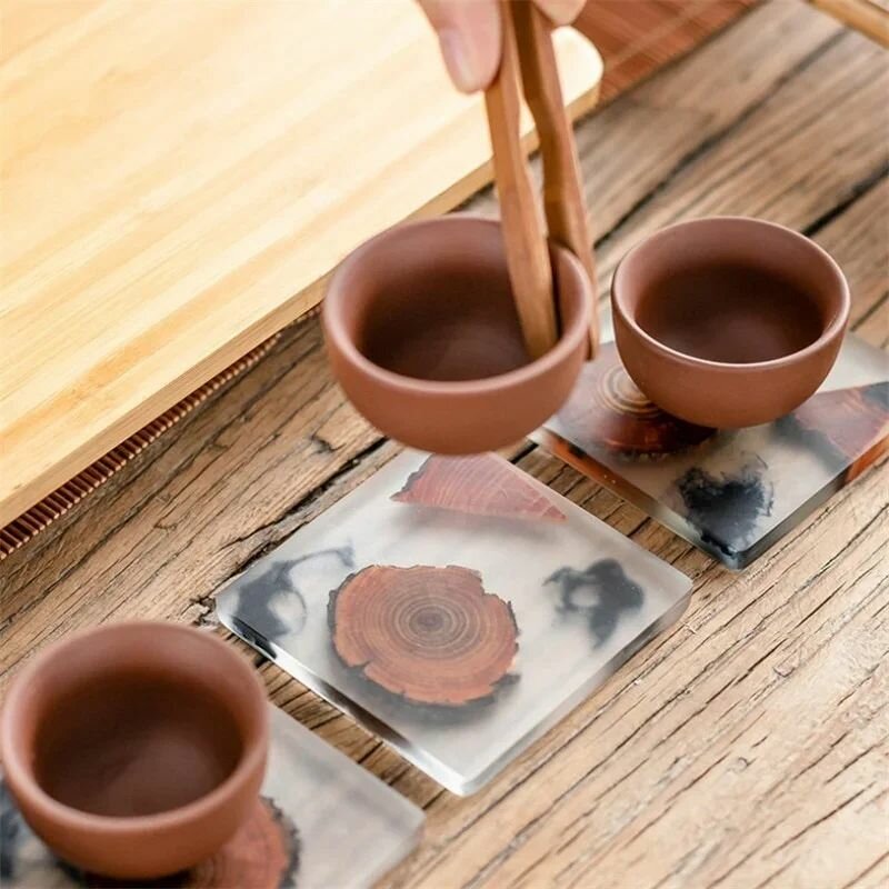 Pine Coaster Set - 6 квадратных горок — фото 1