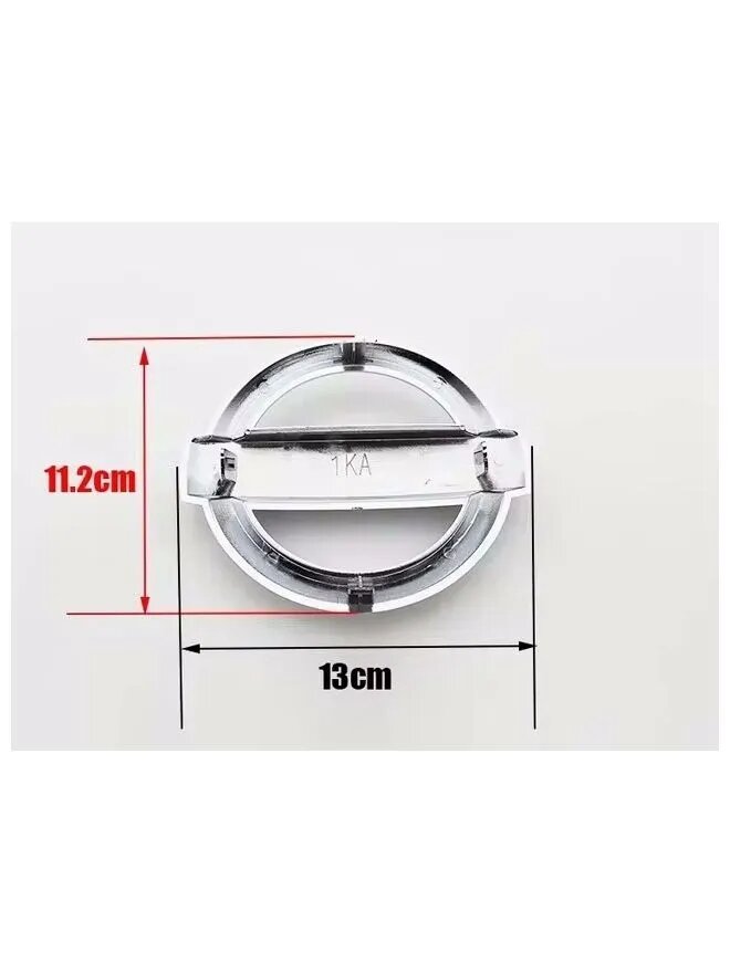 13X11.2cm Ногами-Серебро Логотип Nissan, Значок передней решетки Для SYLPHY TEANA X-TRAIL TIIDA Sunny QASHQAI