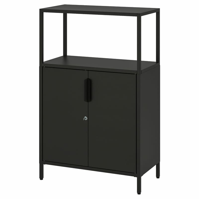 Комод IKEA trotten 604.748.35, антрацит, 70x35x110 см