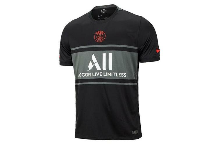 Футболка спортивная Nike Dark Gray Moderate Straight Fit