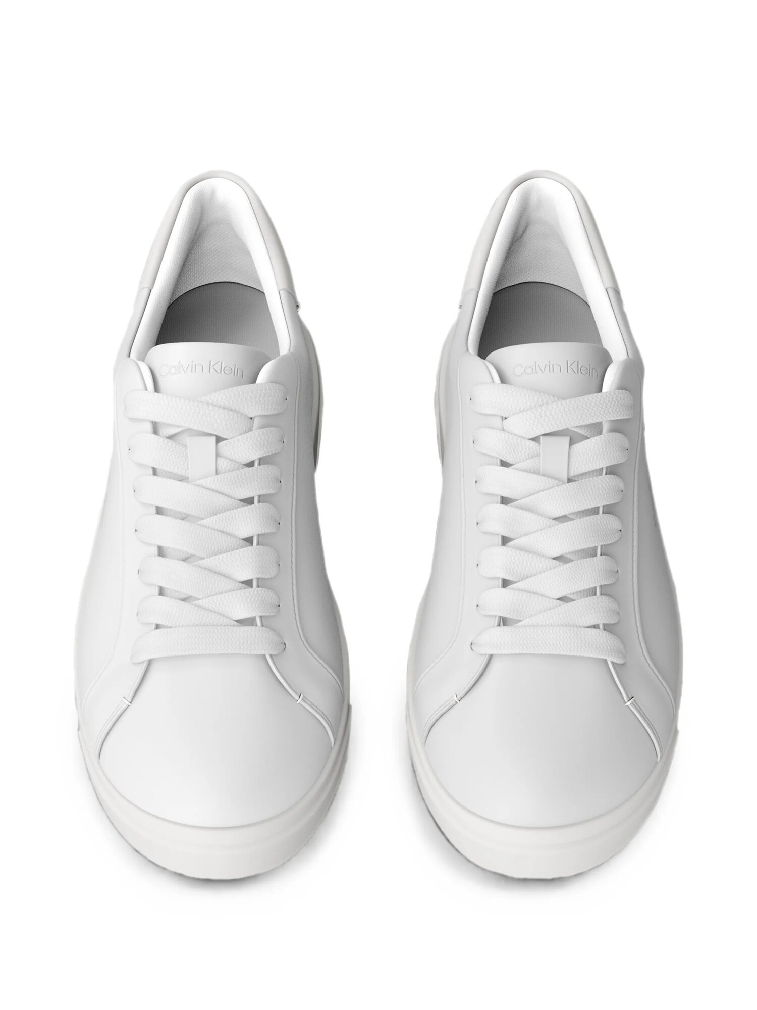 Кроссовки CALVIN KLEIN Logo-print sneakers, размер 36 EU, белый — фото 1