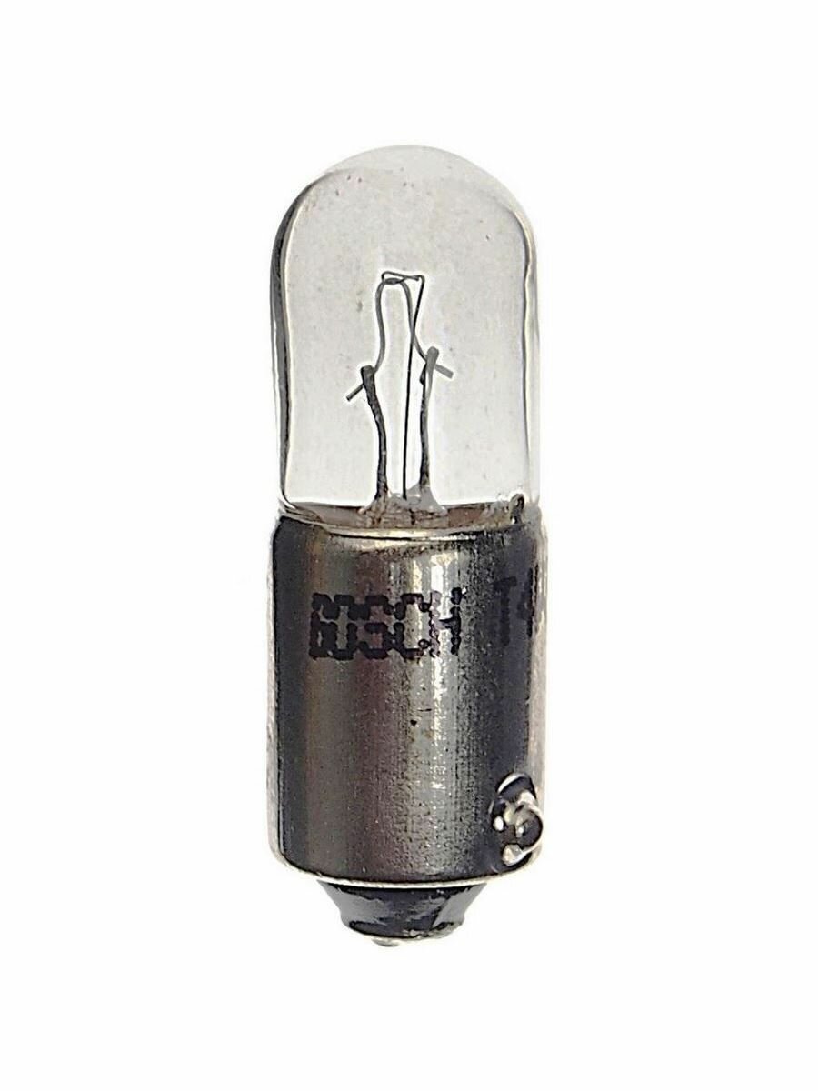 Лампа накаливания, 12 V, 4 W, T4W ECO, BOSCH 1987302817 (10 штук)