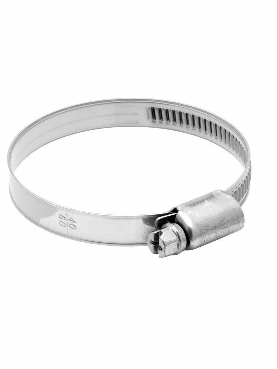 Хомут червячный 40-60 мм (50/500), Маяк 4060