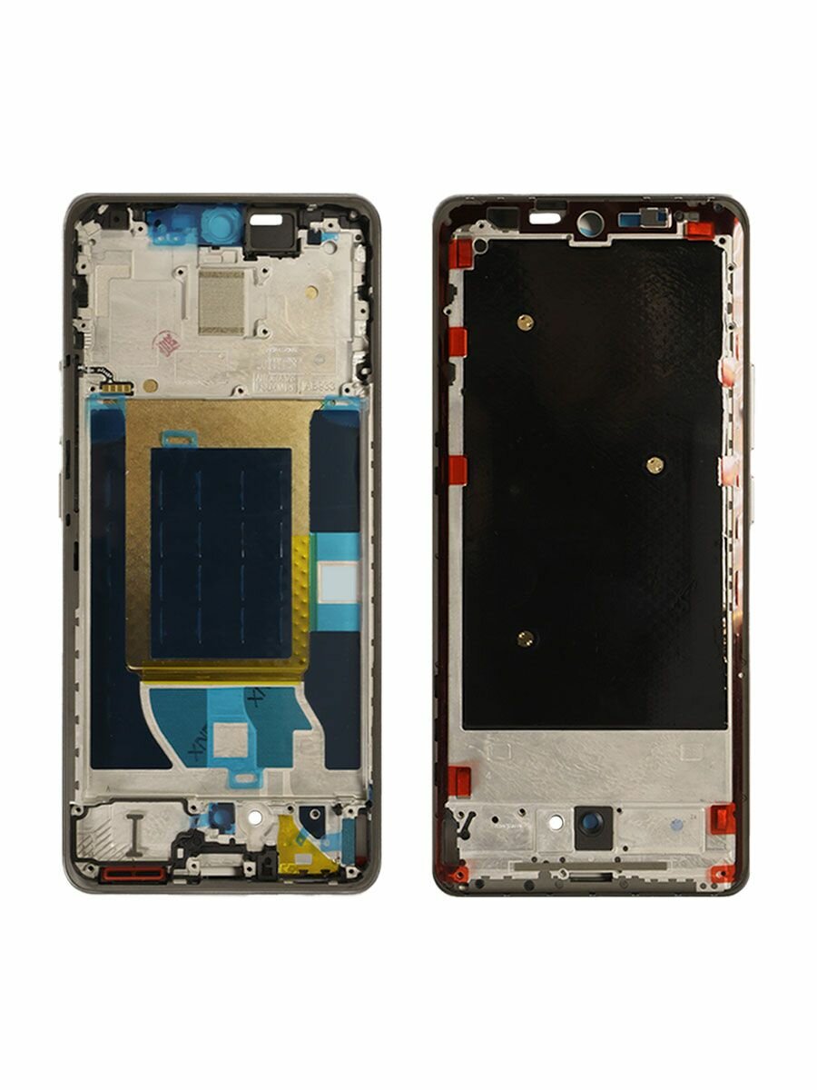 Рамка (средняя часть корпуса) для Realme 14 Pro белая (White)