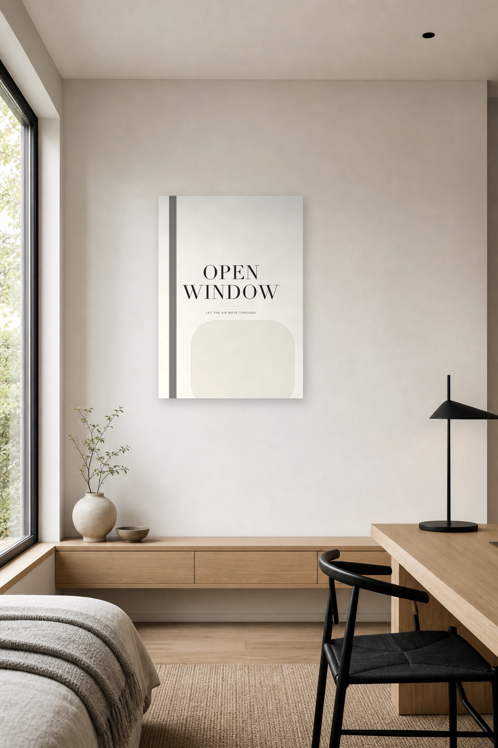 Interior poster Open Window No.6 — premium wall art for modern interiors