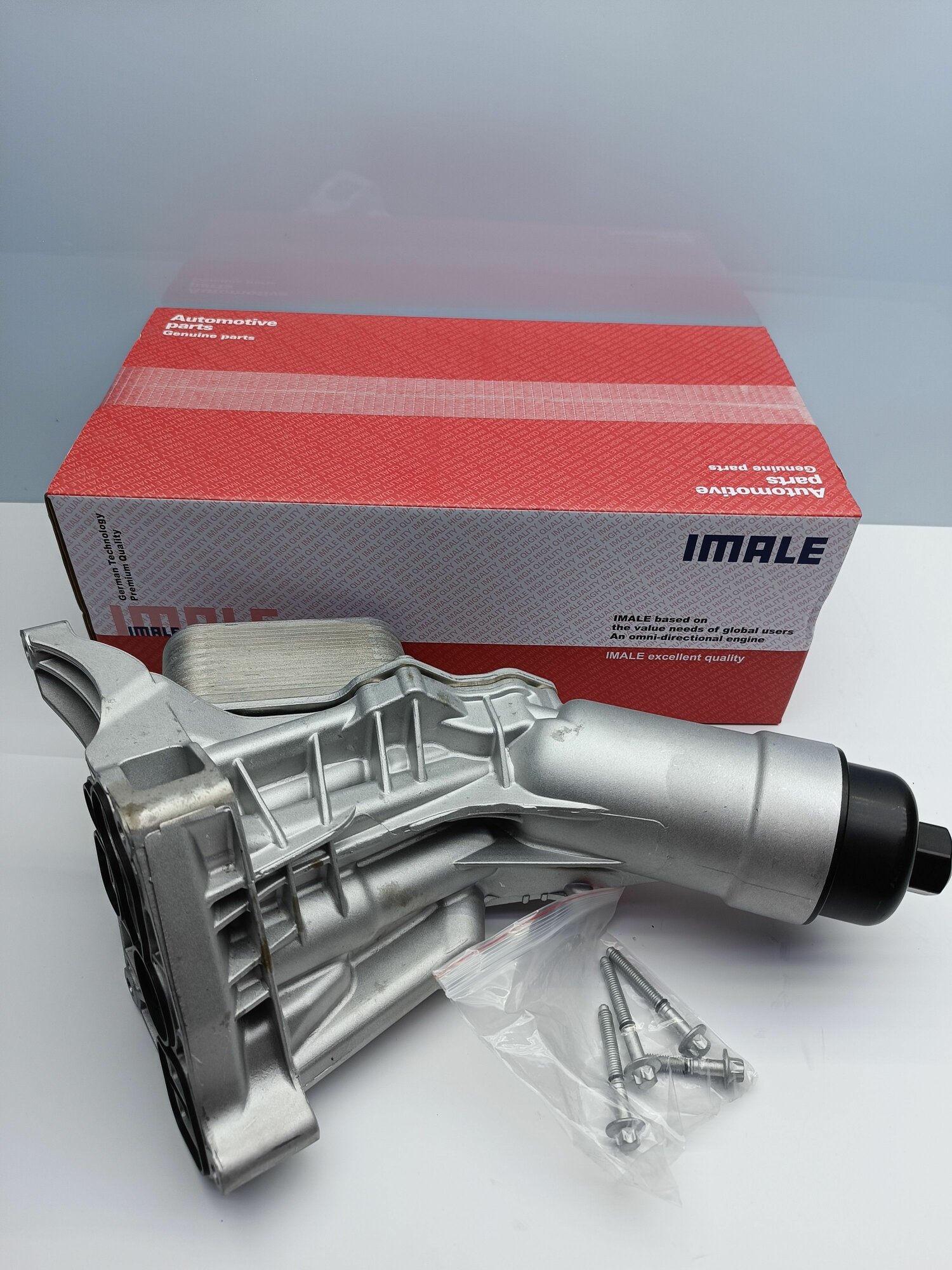 Новый корпус масляного фильтра (алюминиевый) BMW B47 B48 IMALE/IMLENG I04025002 11428596283