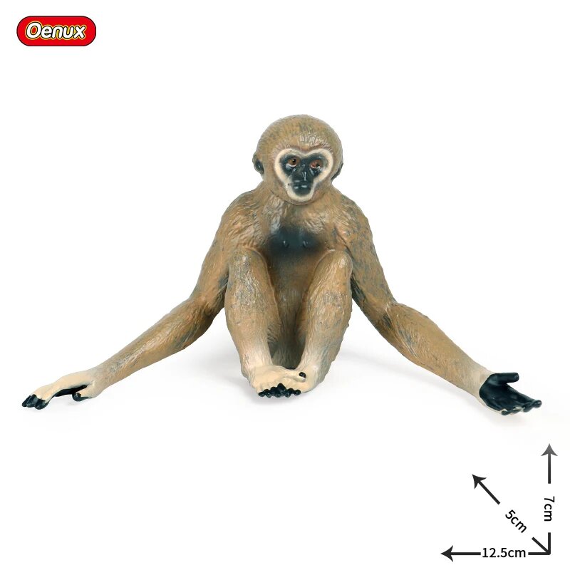 Oenux Мини фигурки обезьян из ПВХ