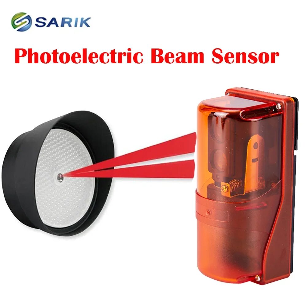 Водонепроницаемый фотодатчик для ворот Reflector Photocell 12-24В