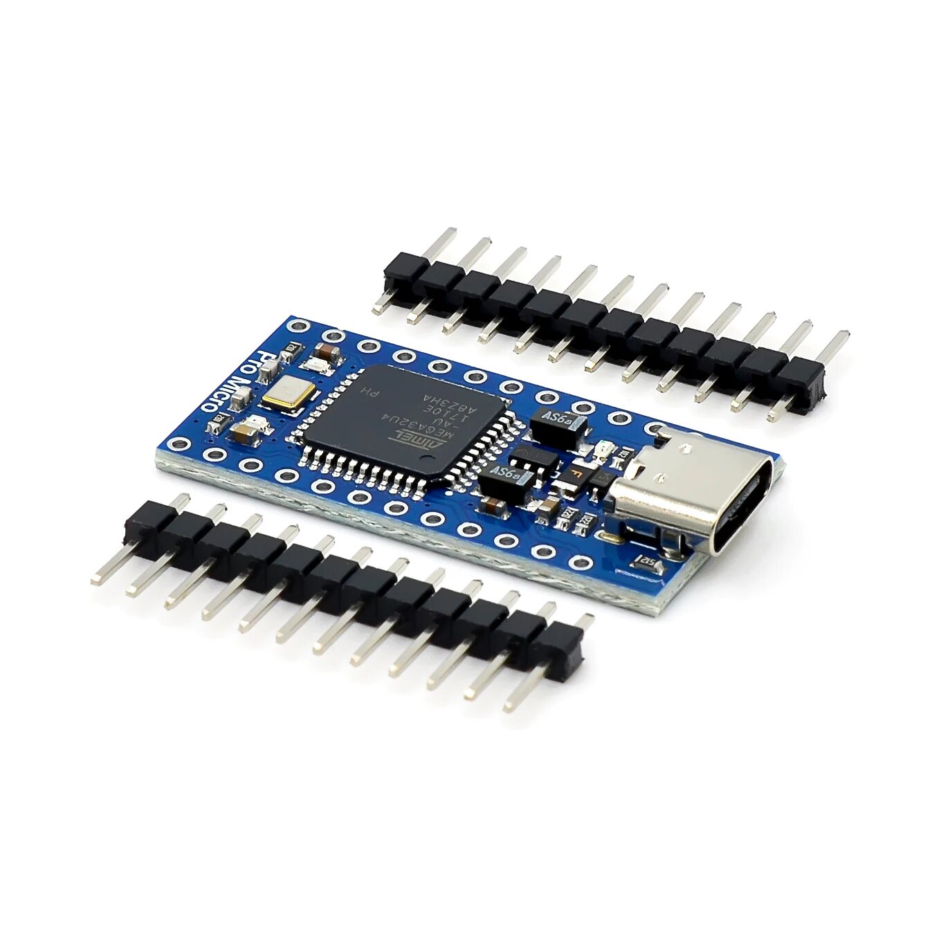 Модуль MICRO/MINI/TYPE-C USB Pro Micro для Arduino ATmega32U4 TYPE-C USB 3.3V8mhz