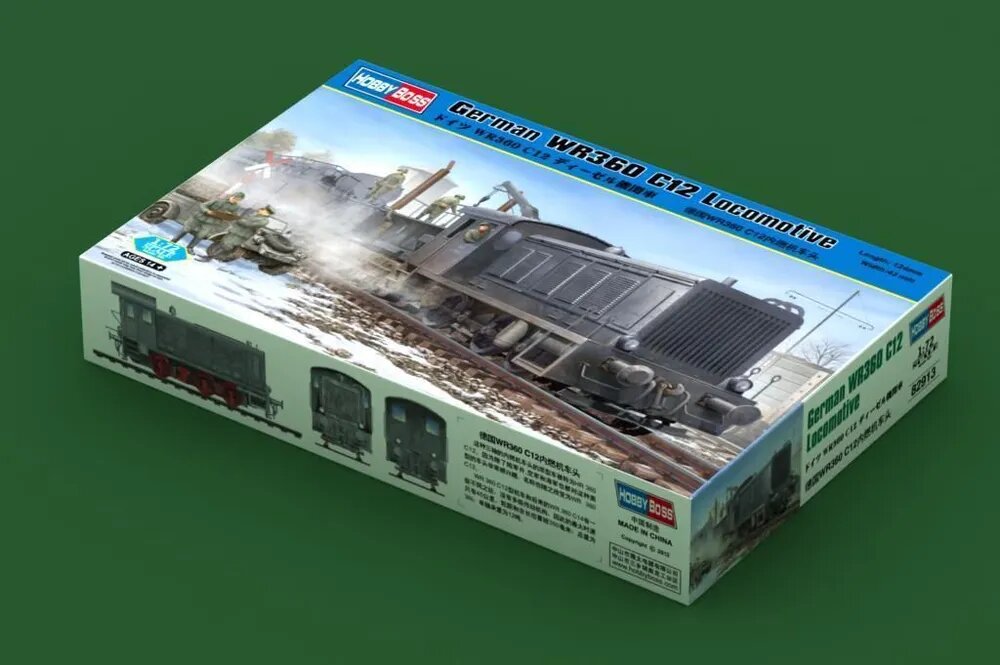 HOBBYBOSS Model 1/72 82913 Немецкий локомотив WR360 C12 Автомобиль