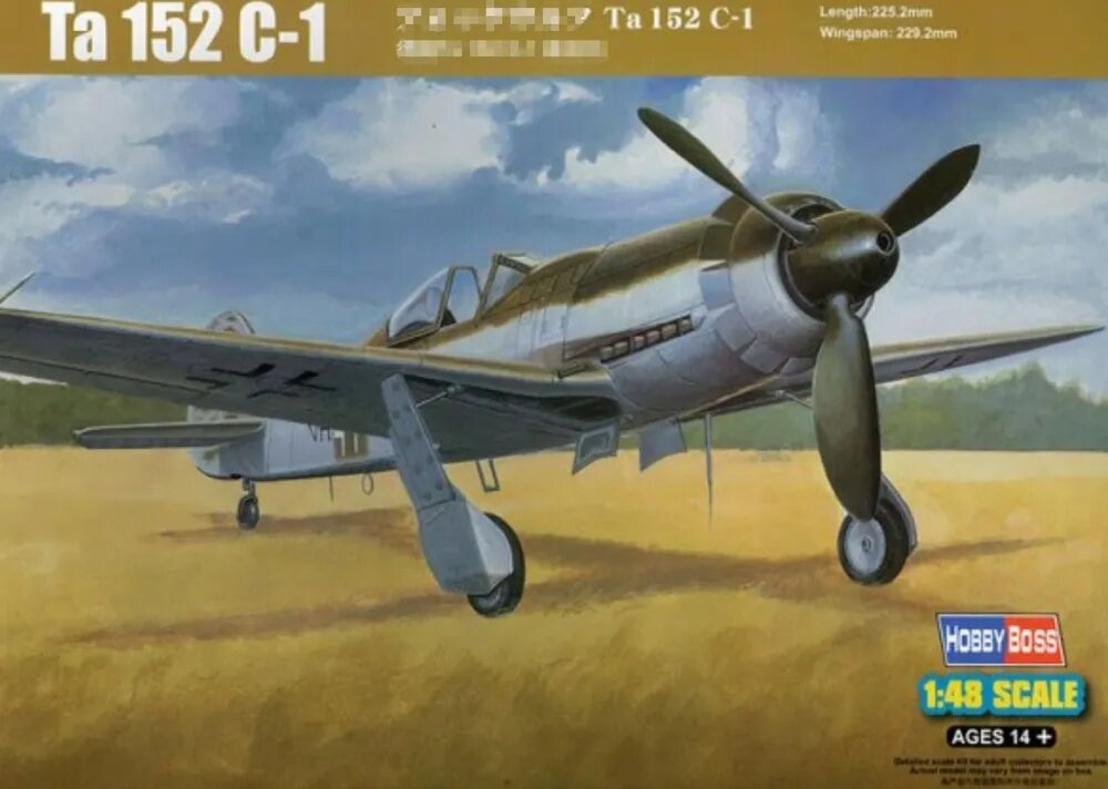 HOBBYBOSS 1/48 81702 Вторая мировая война Ta152C-1 сборная модель самолета