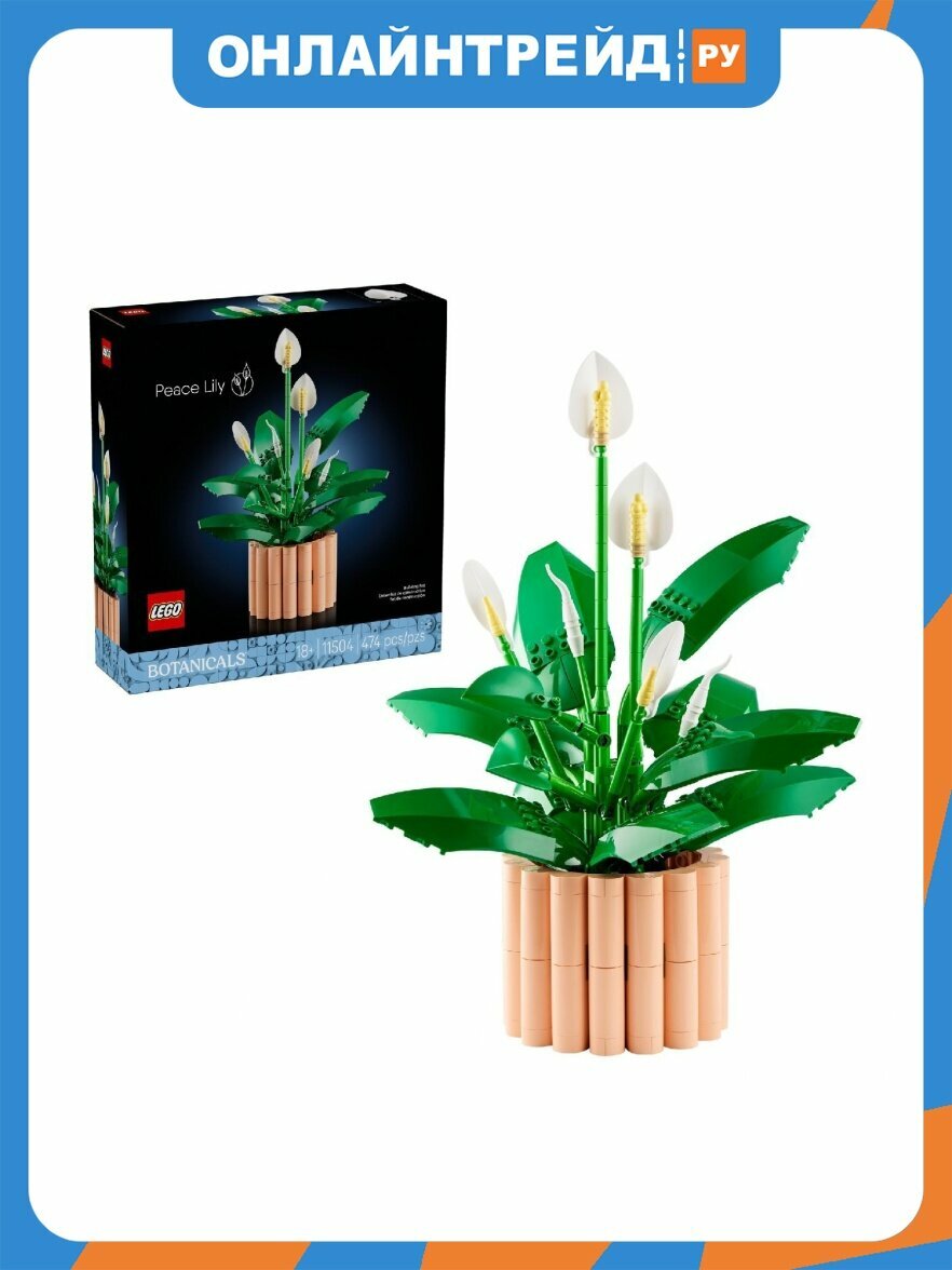 Конструктор Lego Botanicals 11504 Спатифиллум