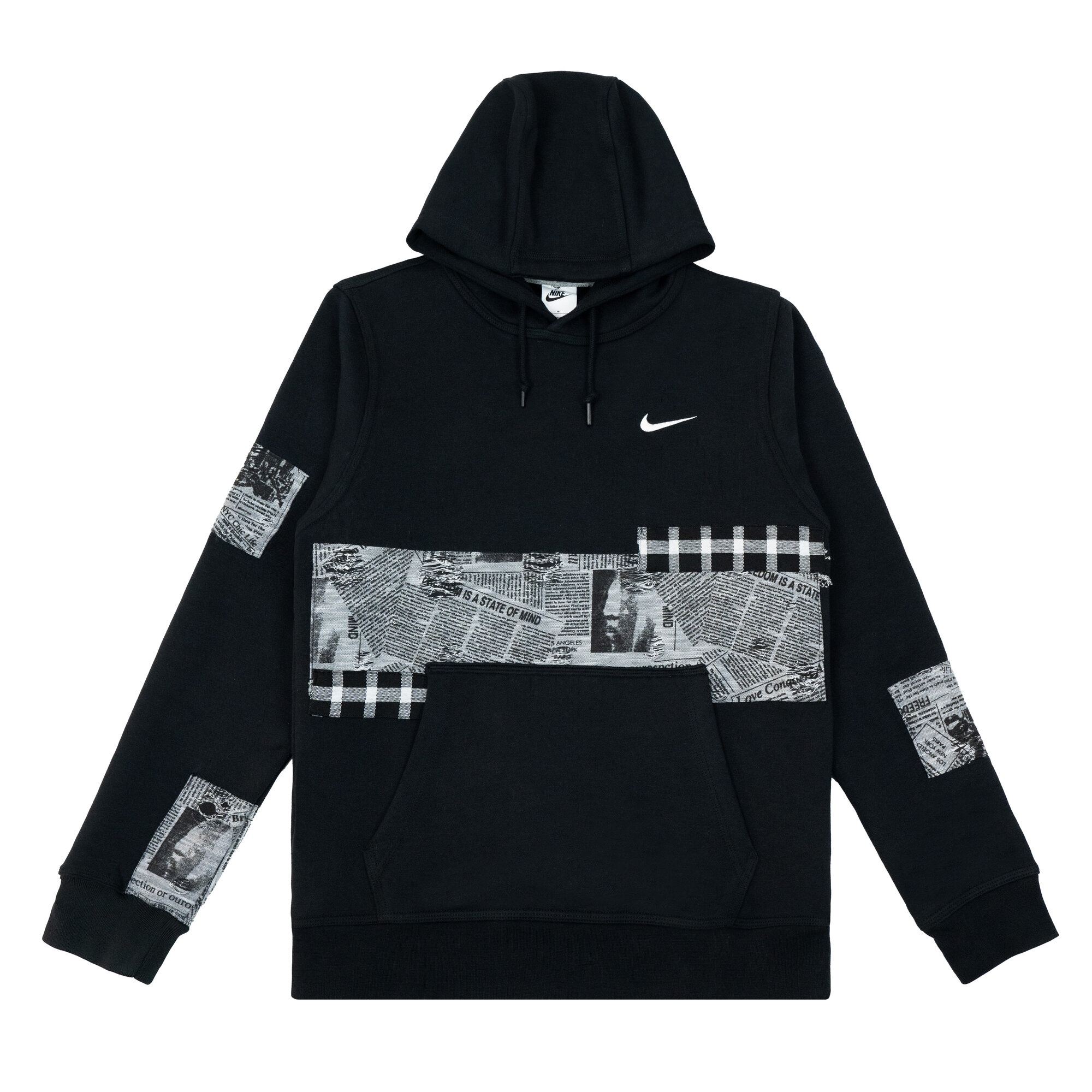 Толстовка Nike Black Hooded Thickened Regular, 1 шт.