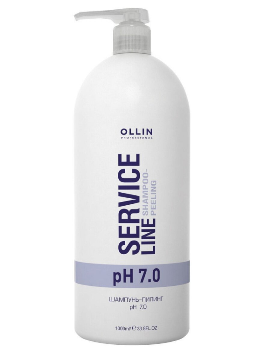 Шампунь-пилинг для волос Ollin Professional OLLIN Service Line рН 7.0, 1000 мл