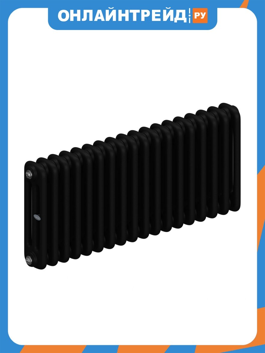 Радиатор Rifar Tubog 3037 Антрацит 18 секц. бок, трубчатый