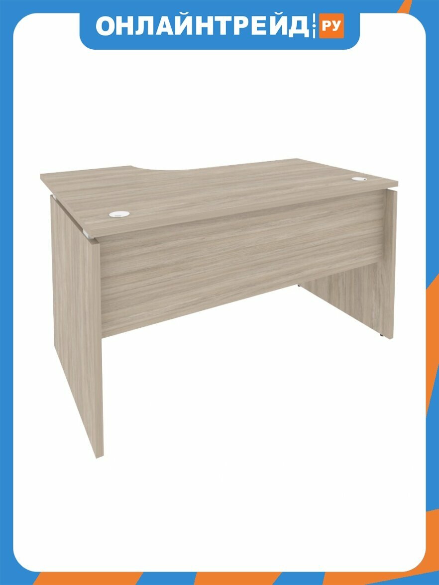 Стол эргономичный Riva CHAIR правый O. SA-2 (R) Дуб аттик 1380*980*750 Onix