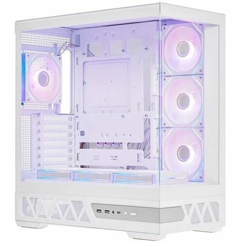 Компьютерный корпус XASTRA Q700 (Q700-7FM12A-C10-UC-WH) белый - Midi Tower, ATX, USB 3.2 Gen 1 Type-A, USB 3.2 Gen 2 Type-C