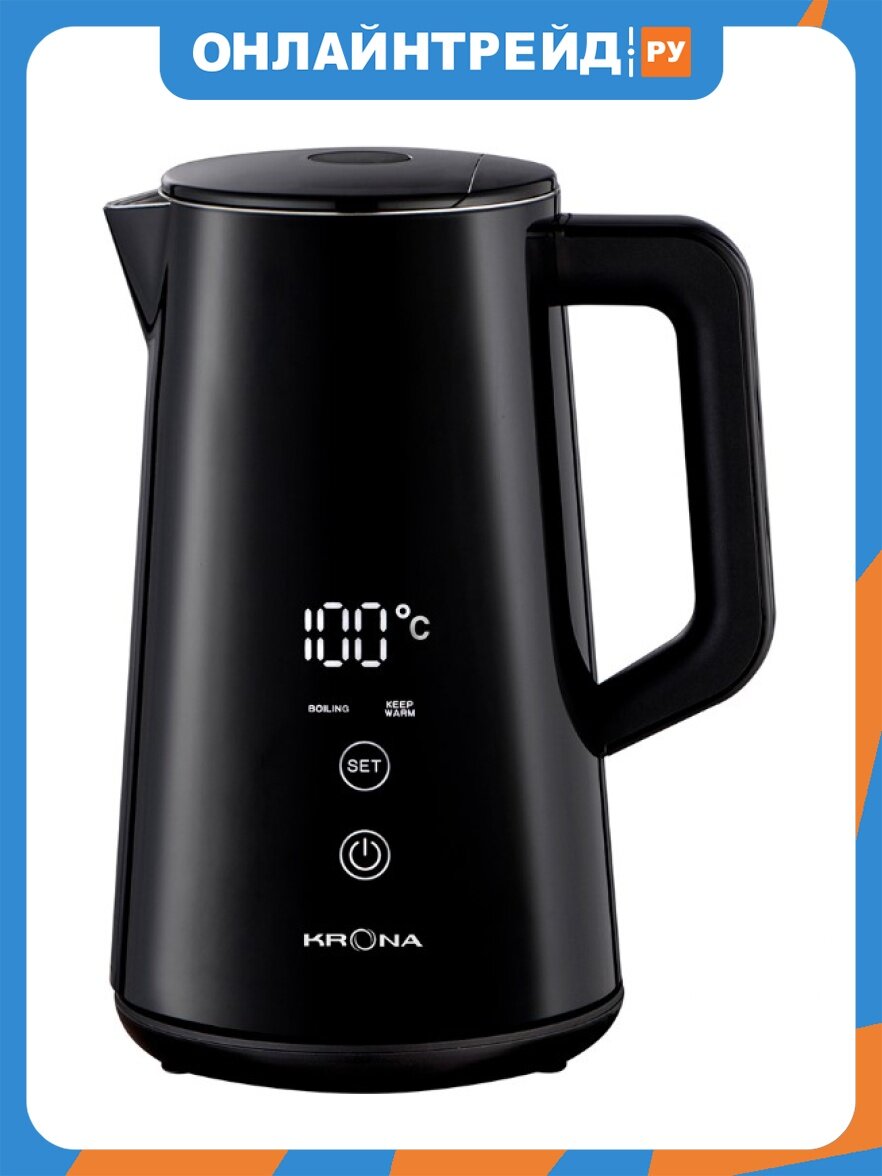 Чайник Krona Digitaler Black