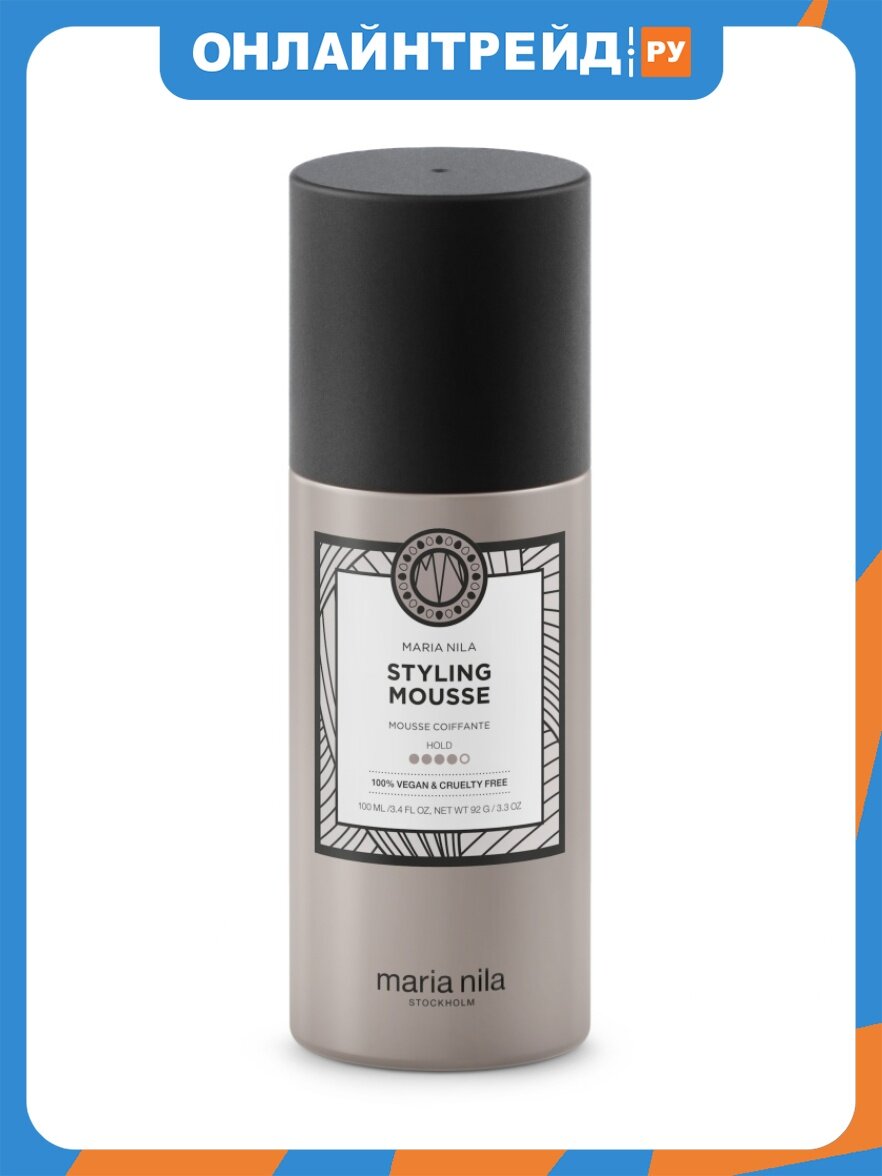 Стайл мусс для объема и плотности Maria Nila Styling Mousse, средней фиксации, 100 мл