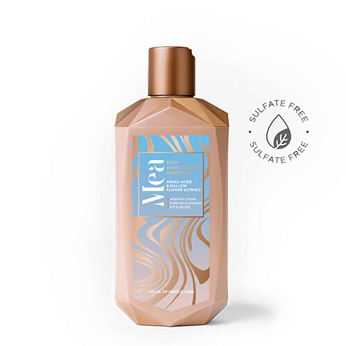 MEA Увлажняющий шампунь с аминокислотами и экстрактом цветков мальвы Deep Moisturizing Shampoo, 450 мл