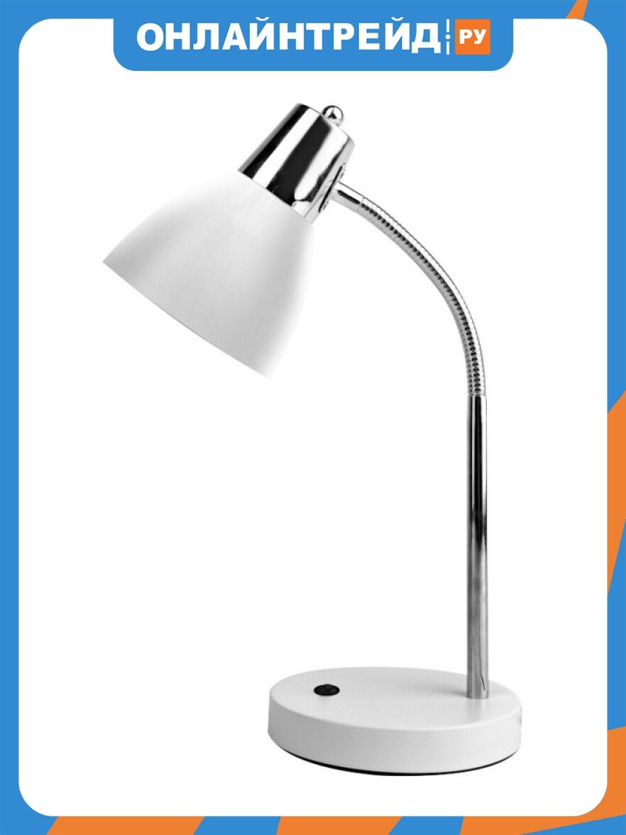 Настольная лампа Camelion KD-359 C01 белый 230V 40W E27