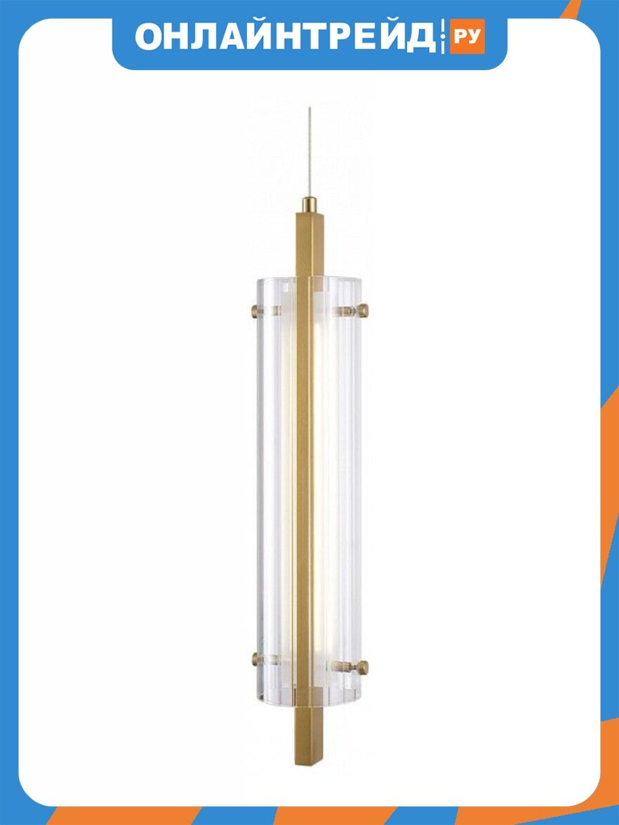 Подвесной светильник Indigo Interior Lighting Indigo Vitreo 11067/A/1P Brass