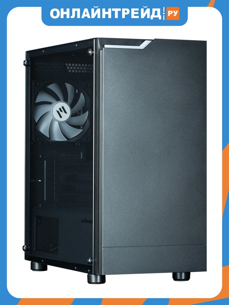 Корпус Zalman T4 Plus, mATX, Black