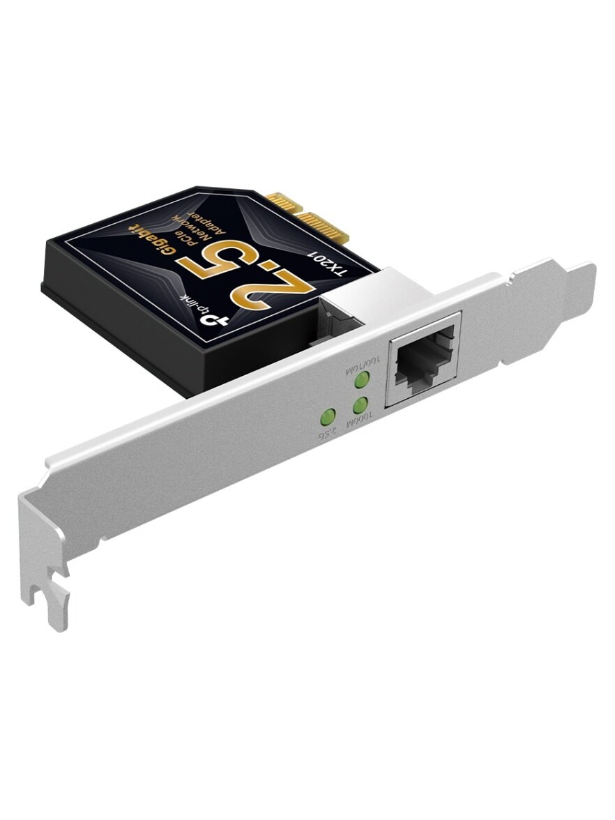 Сетевой адаптер Tp-link TX201 PCI Express 2,5 Гбит/с — фото 1