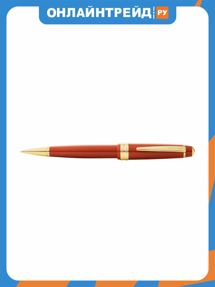 Ручка шариковая Pierre Cardin Cross Bailey Light Polished Amber Resin and Gold Tone
