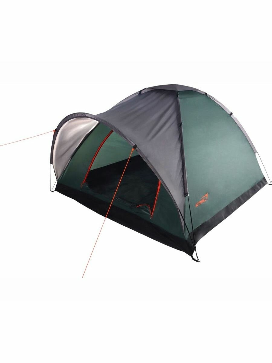 Палатка 3-местная ACTIWELL 210x210x130см, с антимоскитной сеткой
