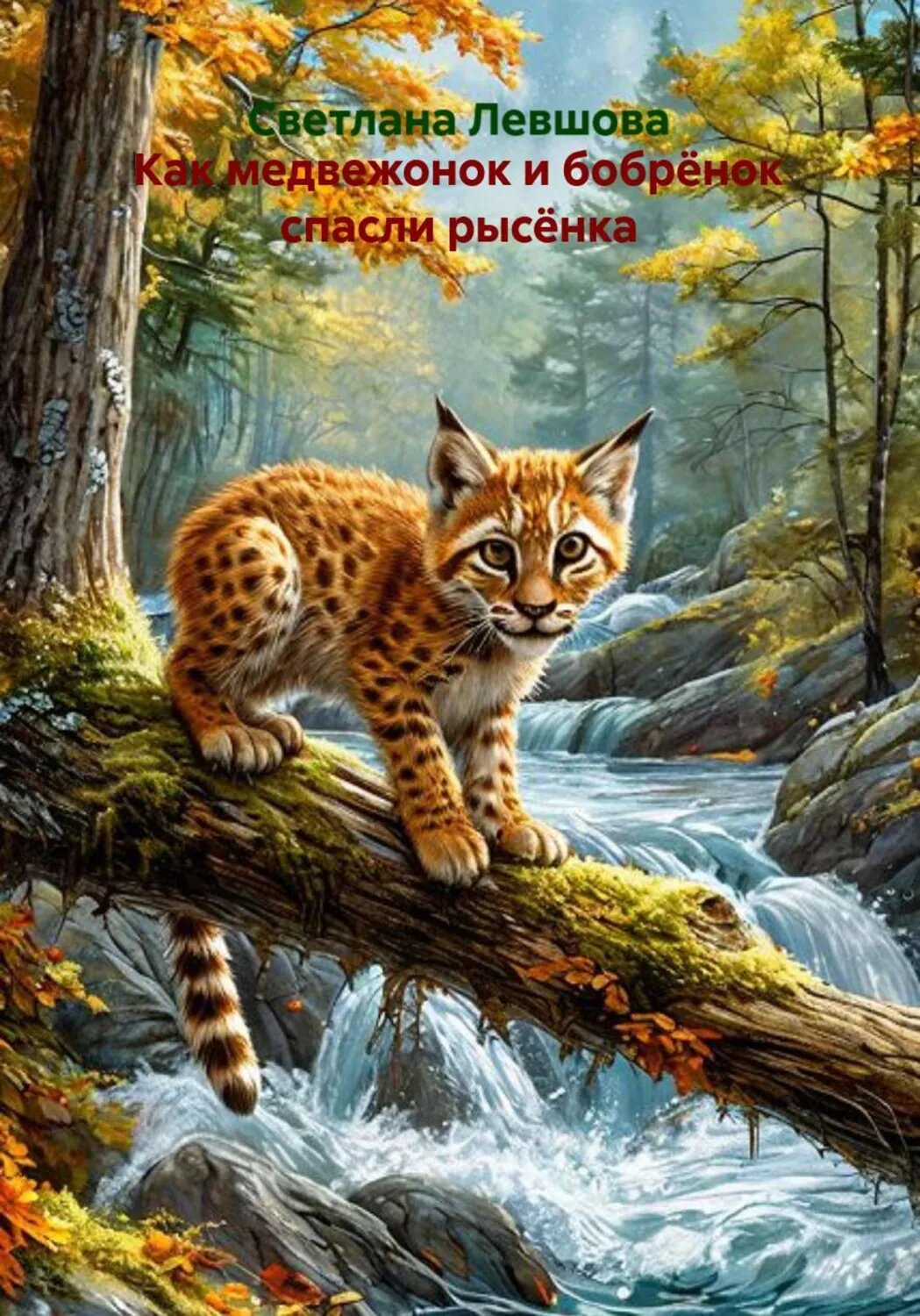 Как медвежонок и бобрёнок спасли рысёнка [Цифровая книга]