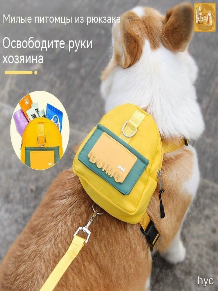 Шлейка анатомическая для собак мелких пород с ручкой, светоотражающая, черная размер S