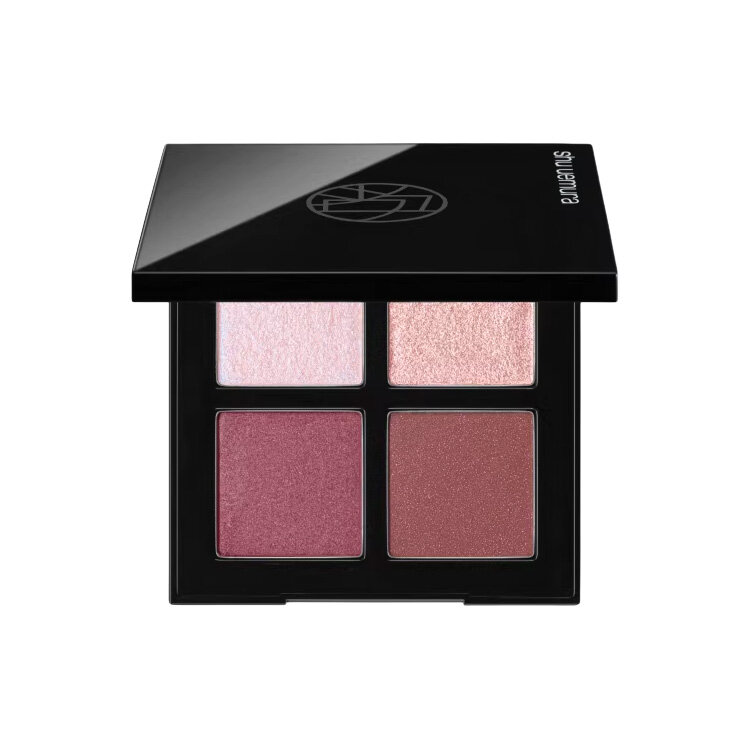 Палетка теней для век женская Shu Uemura Master 3D Effect, 1.4г*4