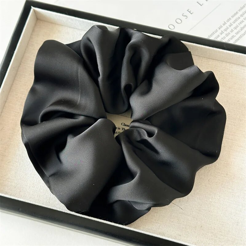 IKABESTILK BST-SC25042101 полиэстеровые резинки для волос Черный, black