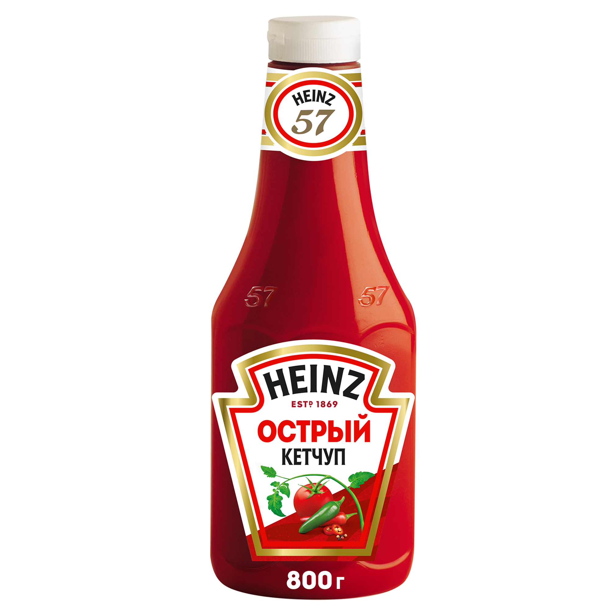 Томатный кетчуп Heinz Острый, 800г