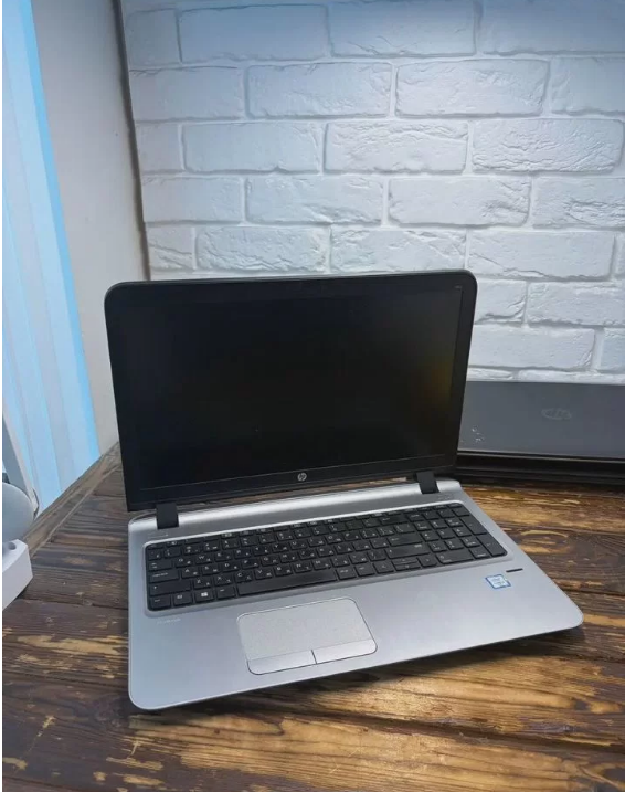 Ноутбук HP ProBook 450 G3 (DDR4, без RAM), Intel Core i3-6100U 2.30Ghz, HDD 500gb, Intel HD Graphics, серый, win10