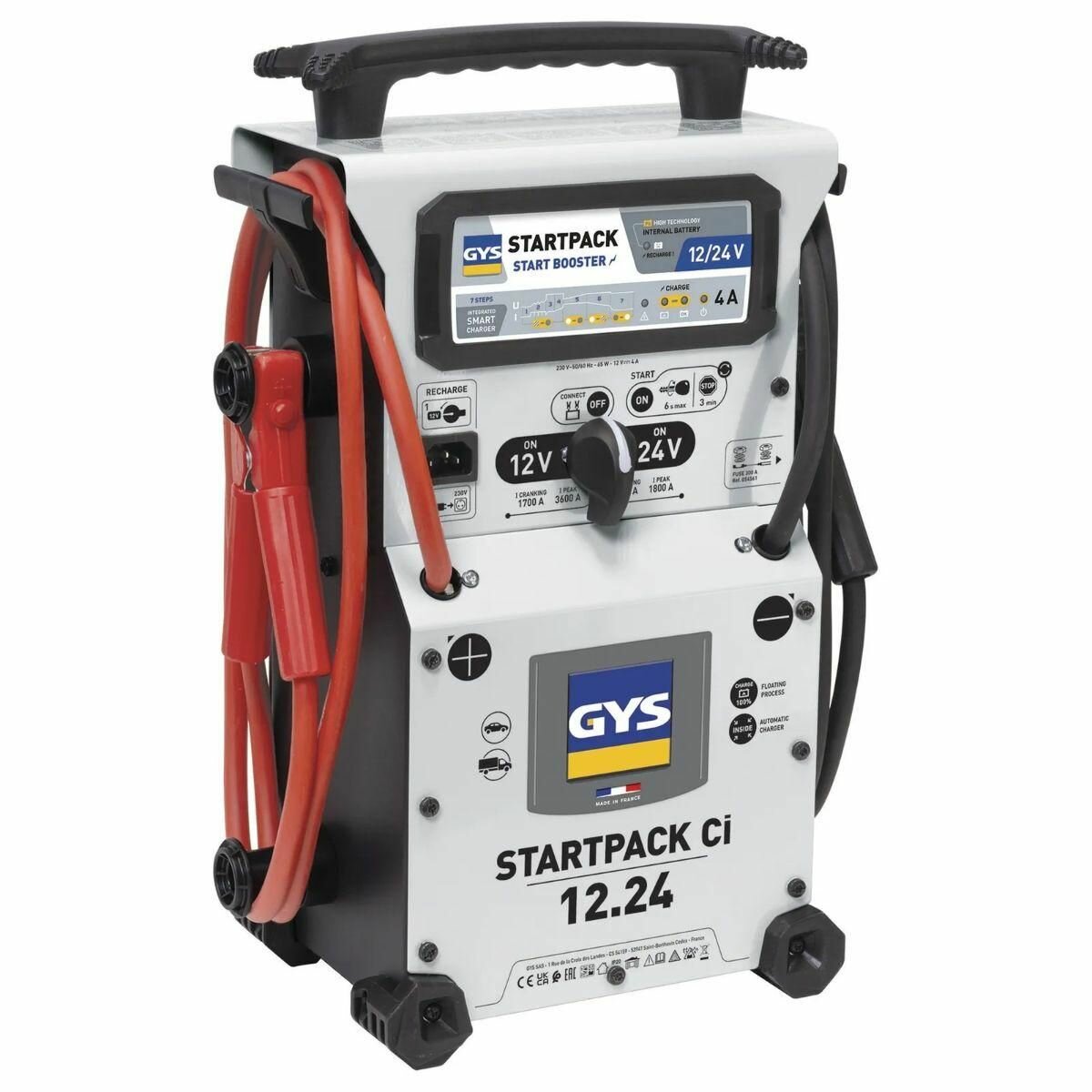 Пусковое устройство GYS 12/24В 1800/3600А STARTPACK 12.24 CI 024991 (84723)