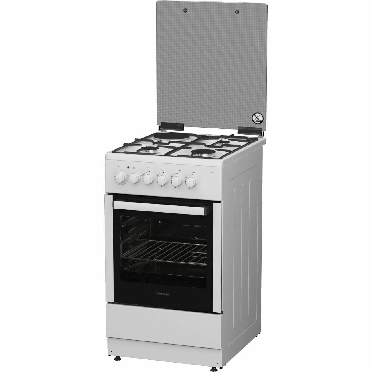Комбинированная плита Darina 1F 2323 W, белый