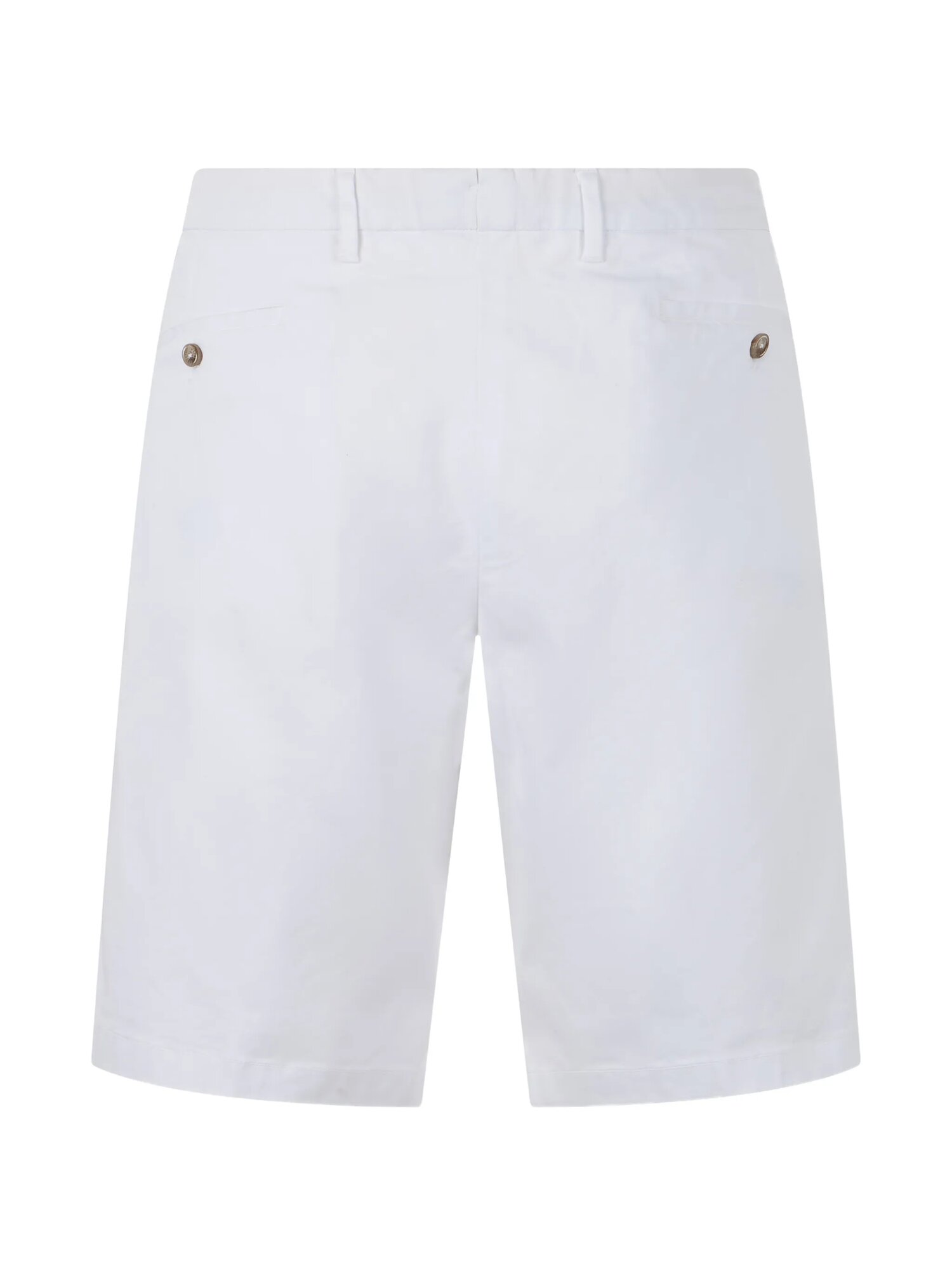 Шорты FEDELI Button-fastening bermuda shorts, размер 56, бежевый/белый — фото 1