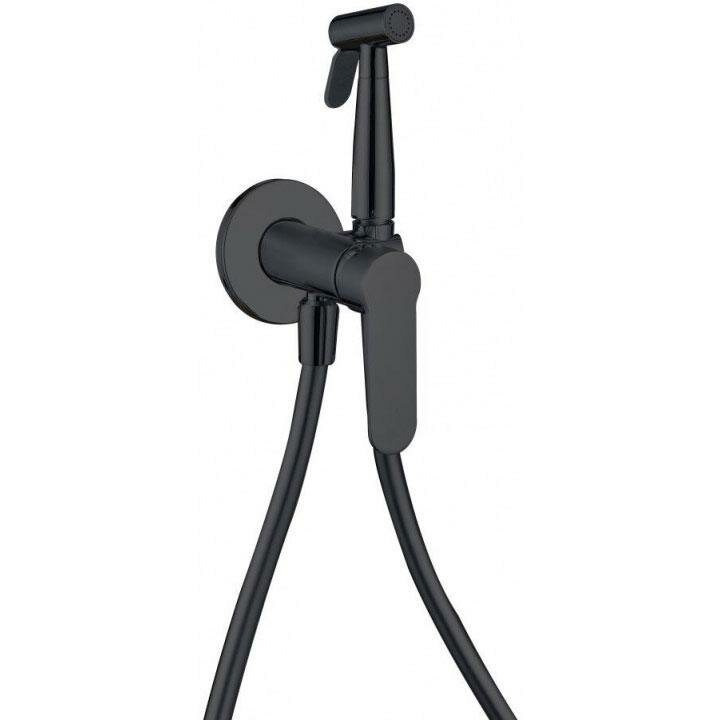 Гигиенический душ со смесителем Aquanet Passion AF300-52B 243316 Черный