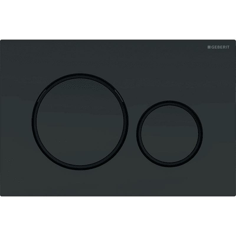 Кнопка смыва для инсталляции Geberit Sigma 20 115.882.16.1 Черная матовая