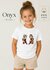 Футболка ONYX PRINTS, размер 140, белый