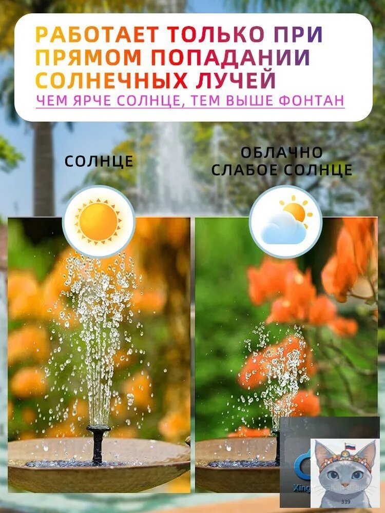 Фонтан садовый — фото 1