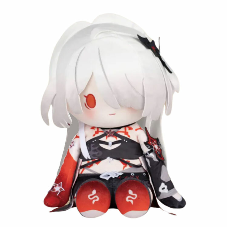 Плюшевая игрушка унисекс BANDAI Honkai Star Rail Vol.2, 38 см, White Hair Yellow Grave