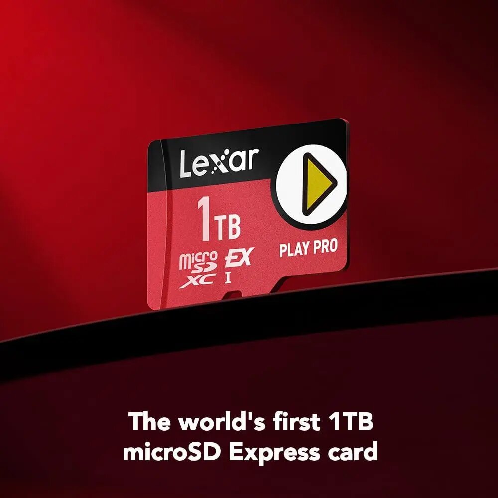 Lexar microSD Play PRO 256/512/1024 ГБ для Nintendo Switch 2 ASUS ROG Ally — фото 1